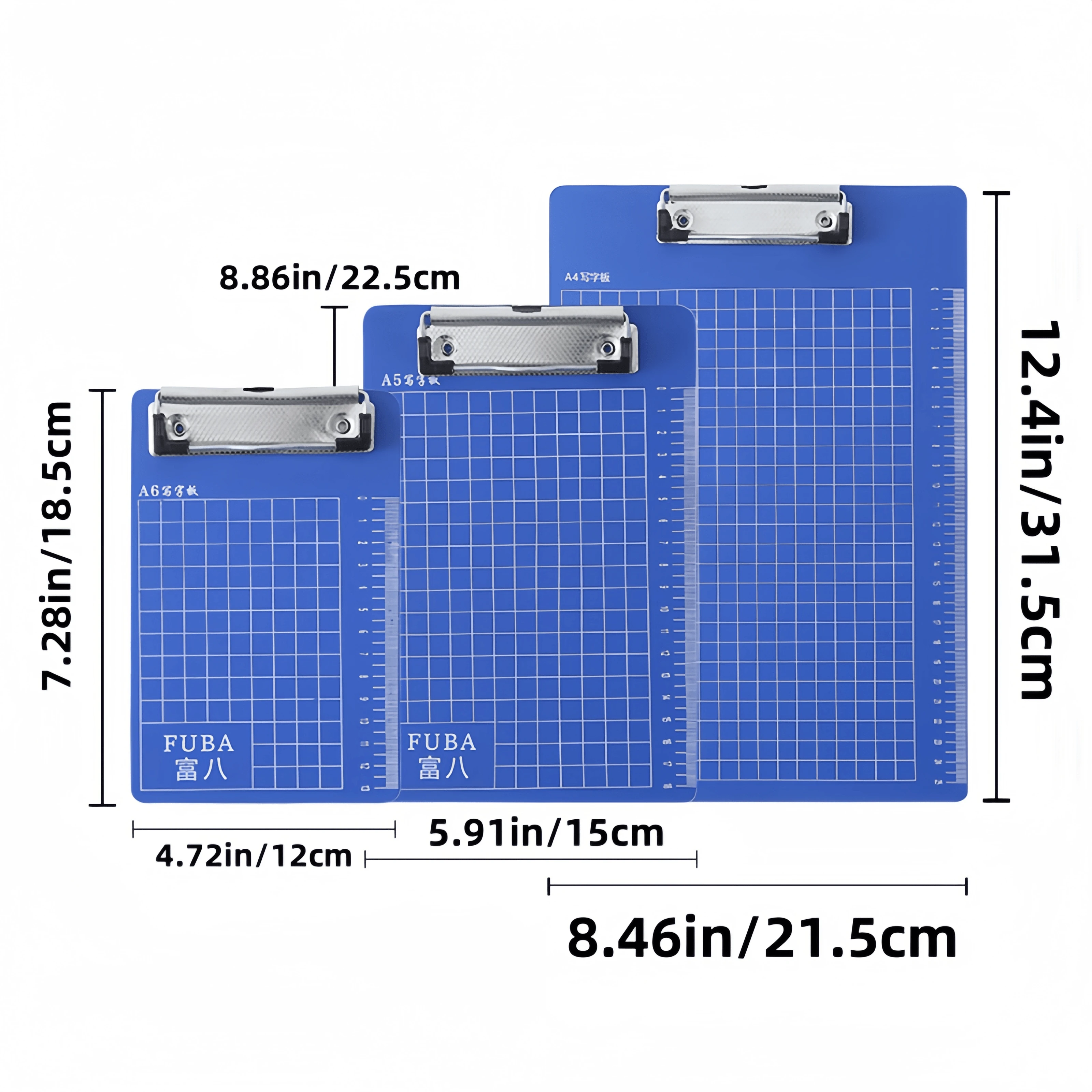 FUBA A4 Thick Hanging Writing Pad File Folder, Classic Style PP ...