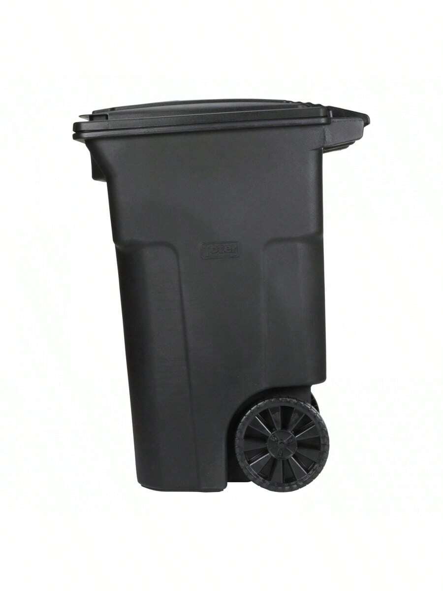 Toter 64 Gallon Black Garbage Can With Wheels And Lid | SHEIN USA