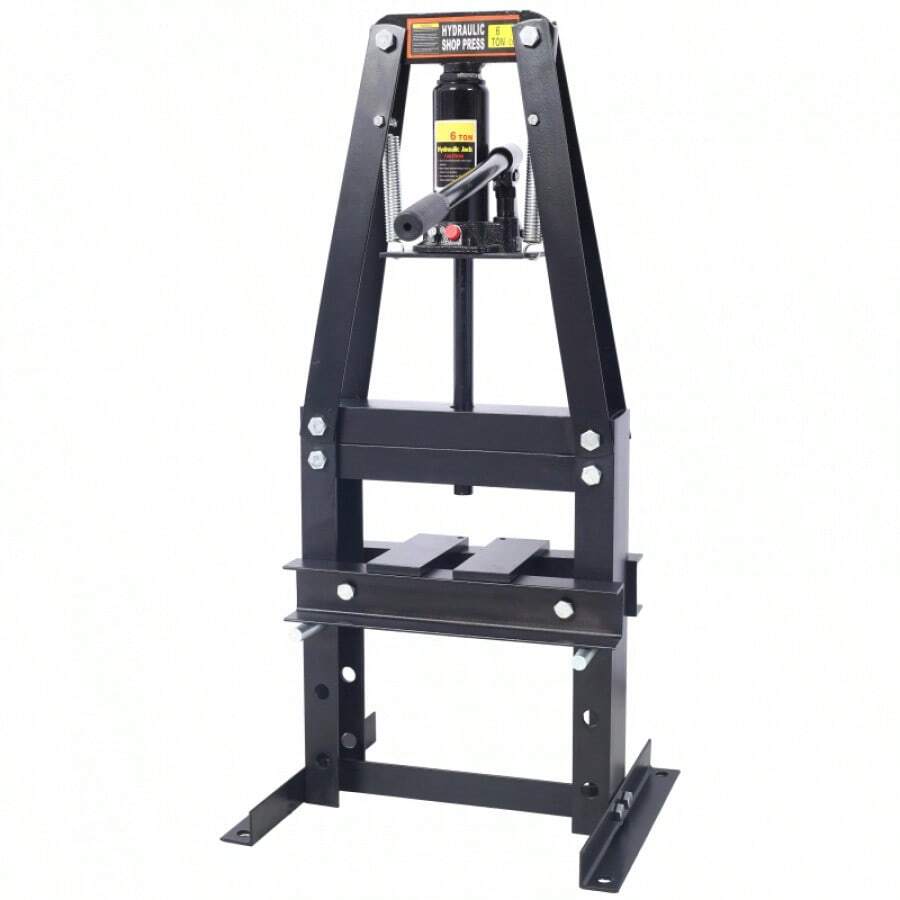 Hydraulic Power Units, 6-Ton Benchtop Hydraulic A-Frame Shop Press With ...