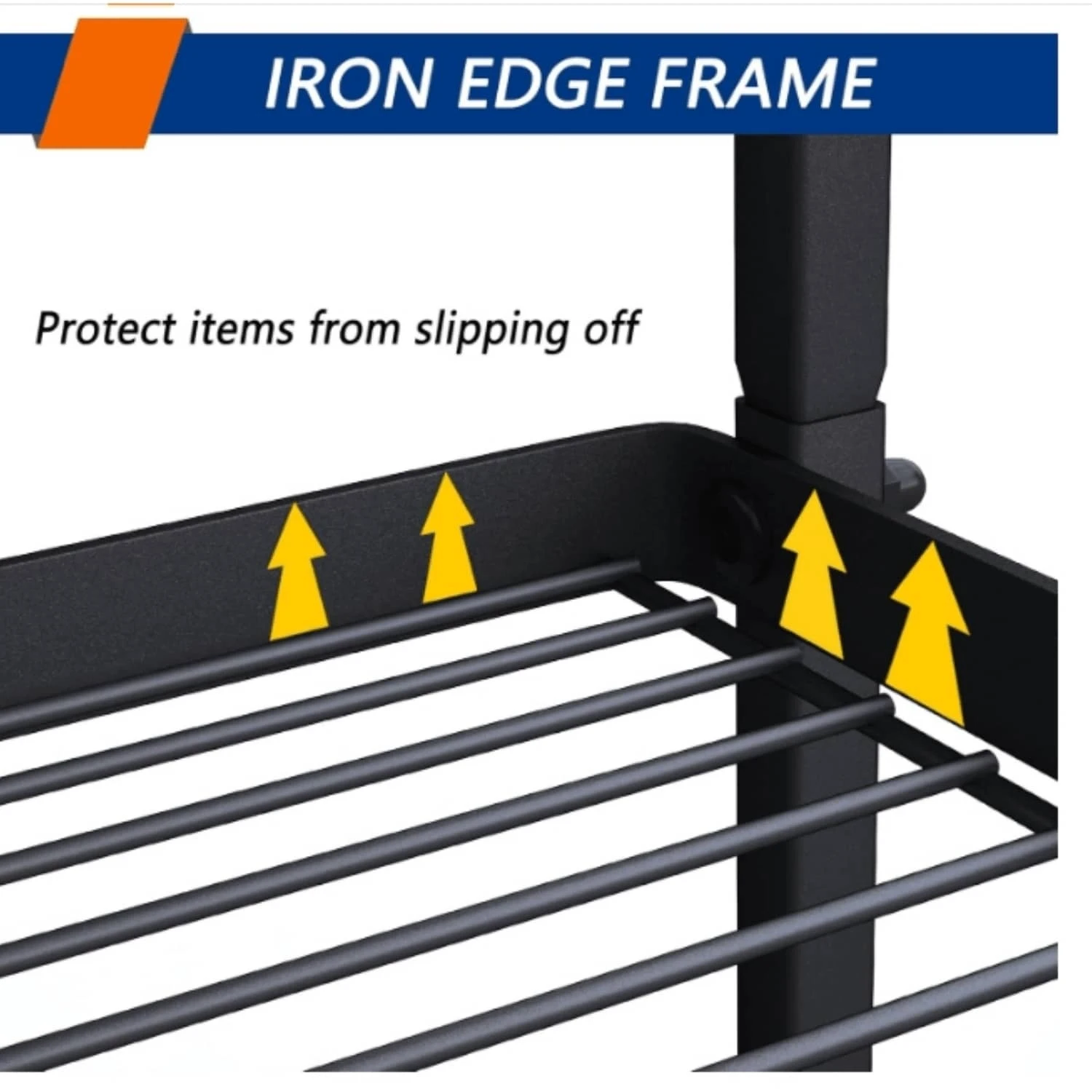 5-Wire Shelving Metal Storage Rack Shelves, Standing Storage Shelf ...