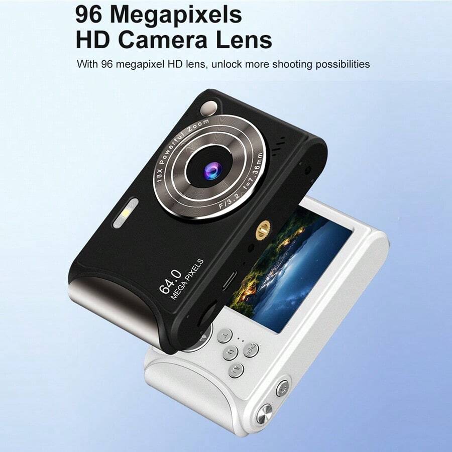 Appareil photo numérique compact de poche vidéo cinéma avec autofocus ...