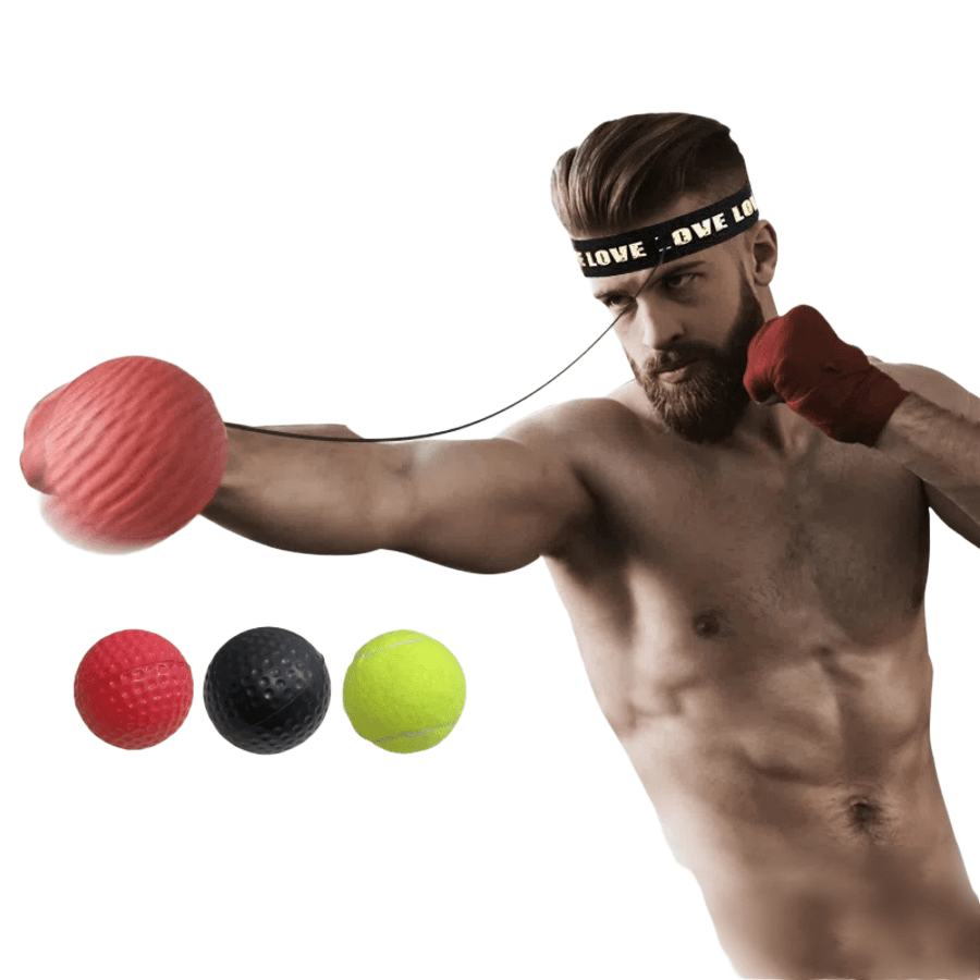 1set Head Mounted Boxing Speed Ball Combat Training Sanda Venting ...