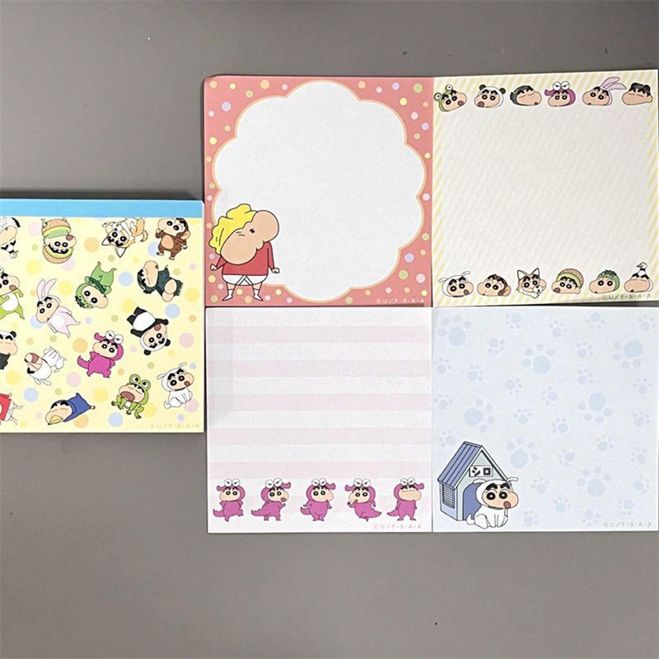 CRAYON SHINCHAN Crayon Shin Chan Pocket Memo Book Cute Girl Heart ...