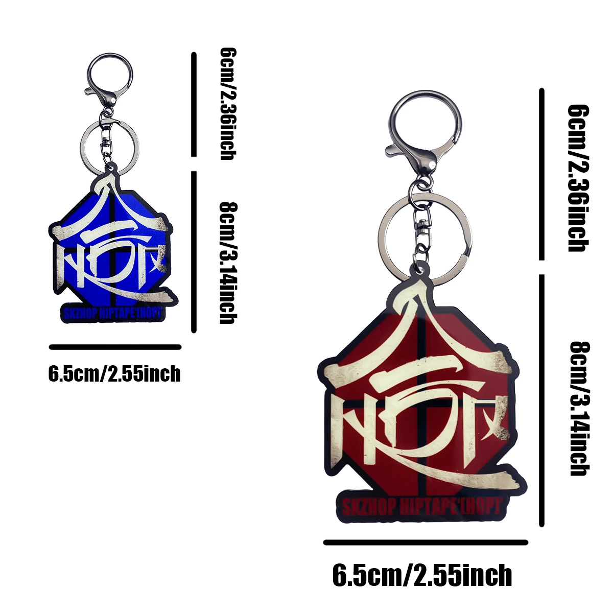 KOREA INS STYLE Acrylic KEY CHAINS, Kpop Idol'STRAYKIDS 'SKZHOP ...