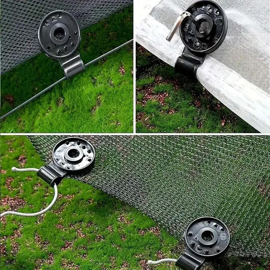60pcs Durable Shade Cloth Clips - Greenhouse And Pest Net Fasteners, Suitable For Gardening ...