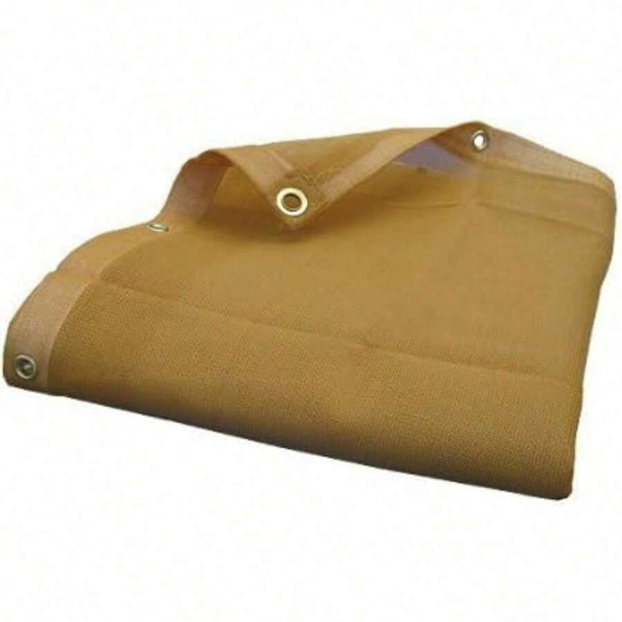12X14' (Beige/Tan) Heavy Duty Mesh Tarp Net Sail Sun Shade Awning And ...
