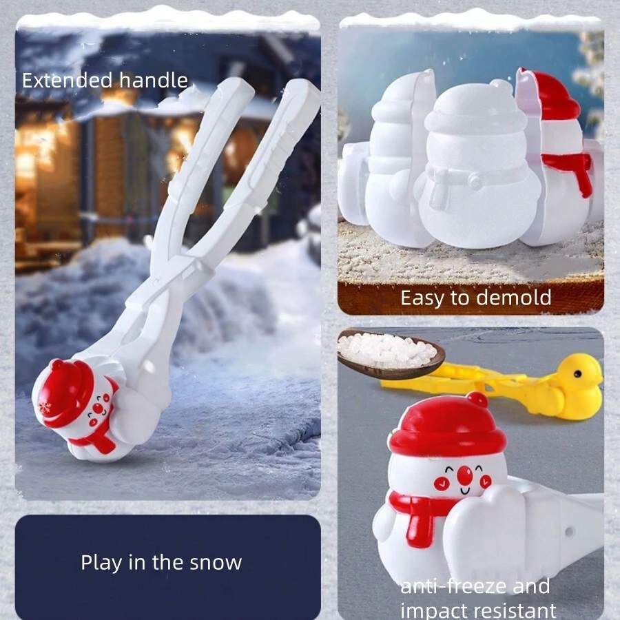 Snowman, Duck, Snowball Clip Outdoor Snow Fighting Tool Kit, Parent ...