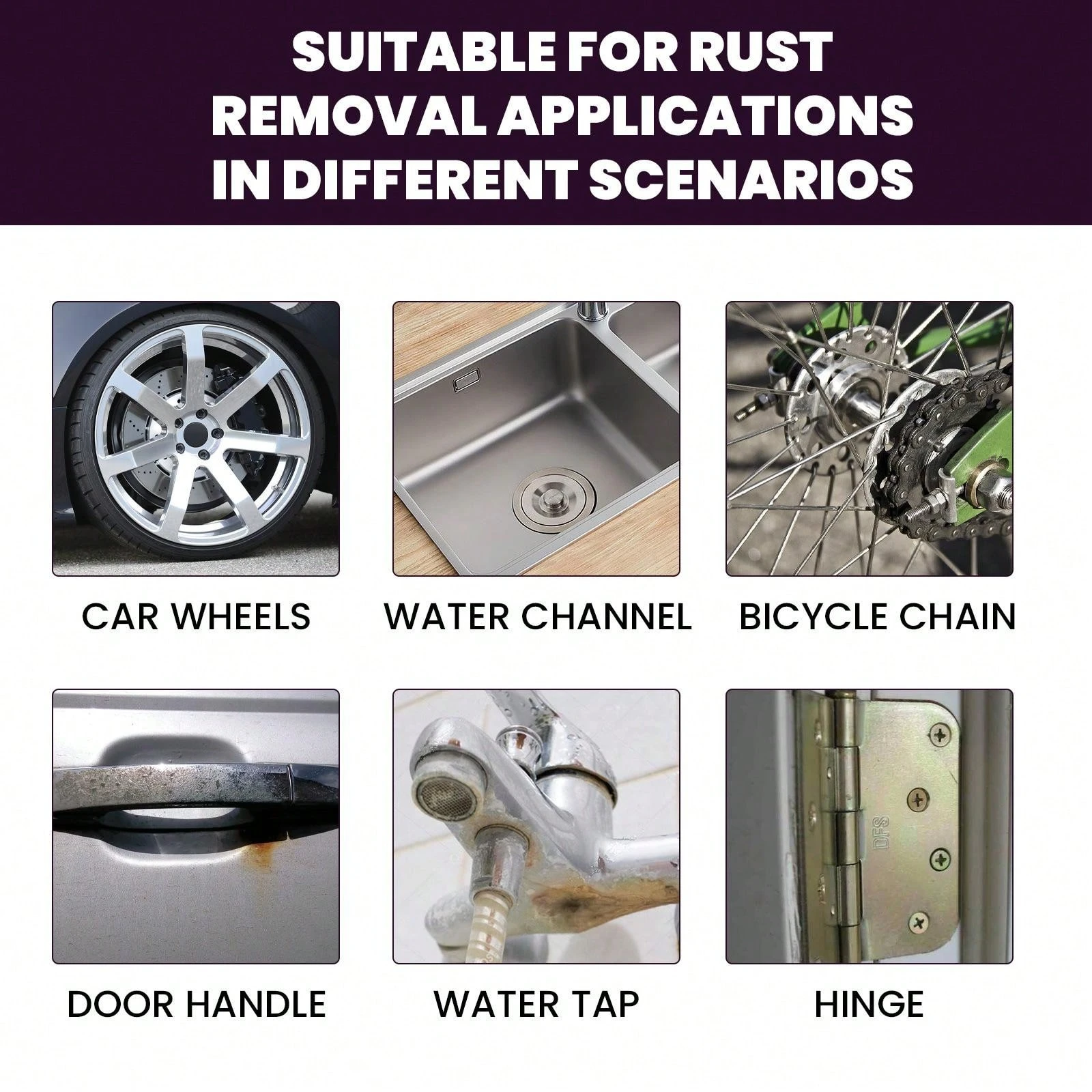 H4Cacle Rust Removal Spray Automobile Parts Rust Converter Spray Metal ...