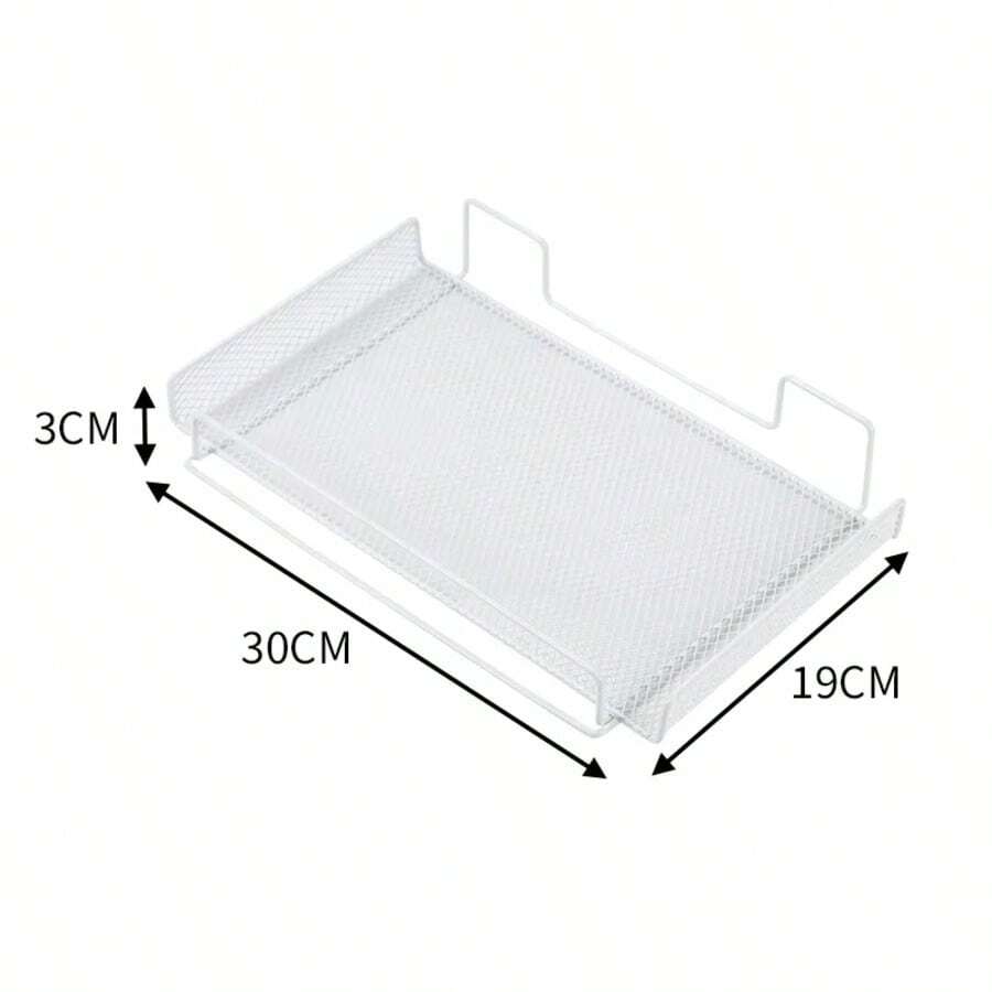 Under Desk Cable Management Tray No Drill Steel Desk Cable Organizers ...