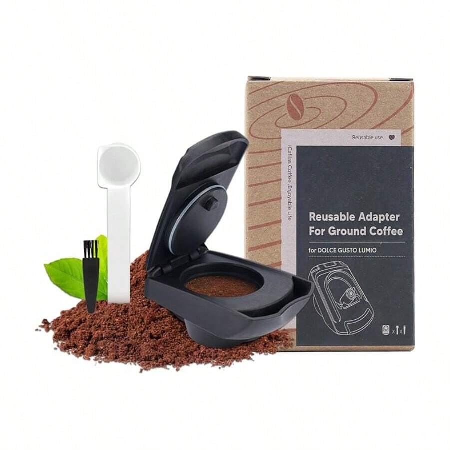 iCafilas Reusable Coffee Adapter For EDG LUMIO DG325 Coffee Maker ...