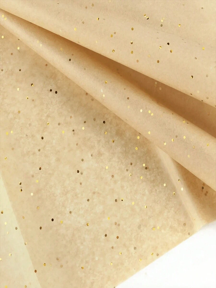 20sheets/Set Glitter Tissue Paper Bulk Large Sheets White Khaki 20X14 ...