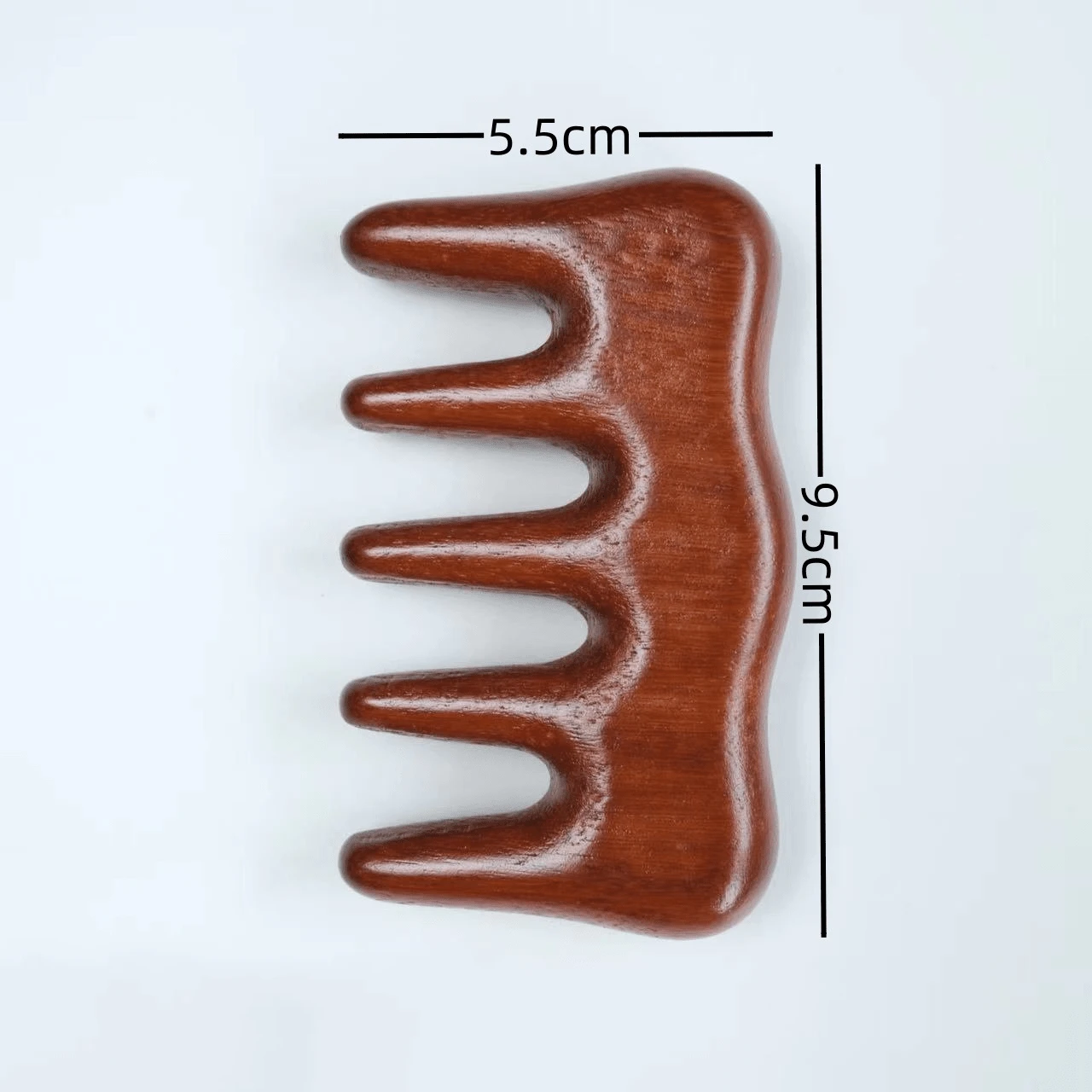 Gold Thread Green Sandalwood Finger Ball Scraper, Massage Acupressure ...