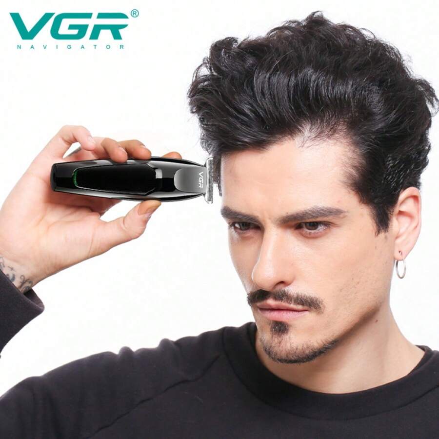 VGR VGR Hair Clipper Cordless Portable Hair Clipper Rechargeable Trimmer Household Or Travel ...
