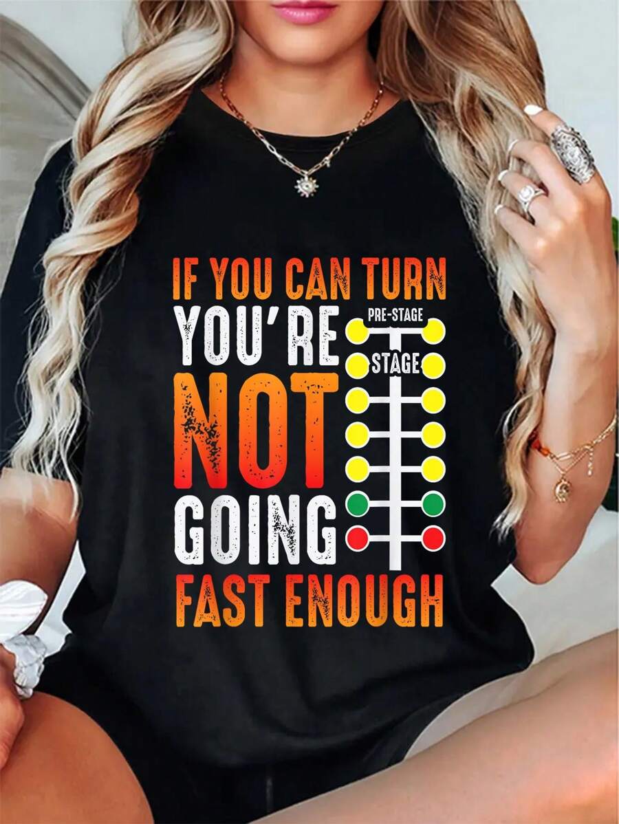 100% Cotton Dragster Saying Race Car Driver Skill Drag Racing T-Shirt ...