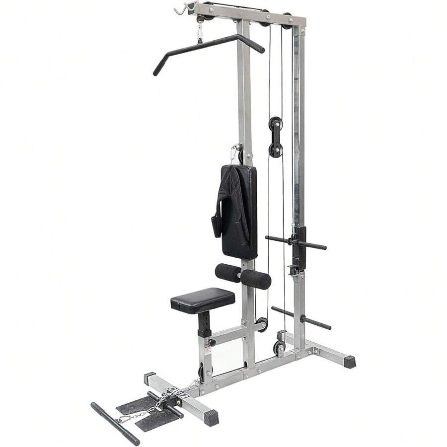 Lat Pull Down Machine- Adjustable Low Row Pulley Equipment With ...