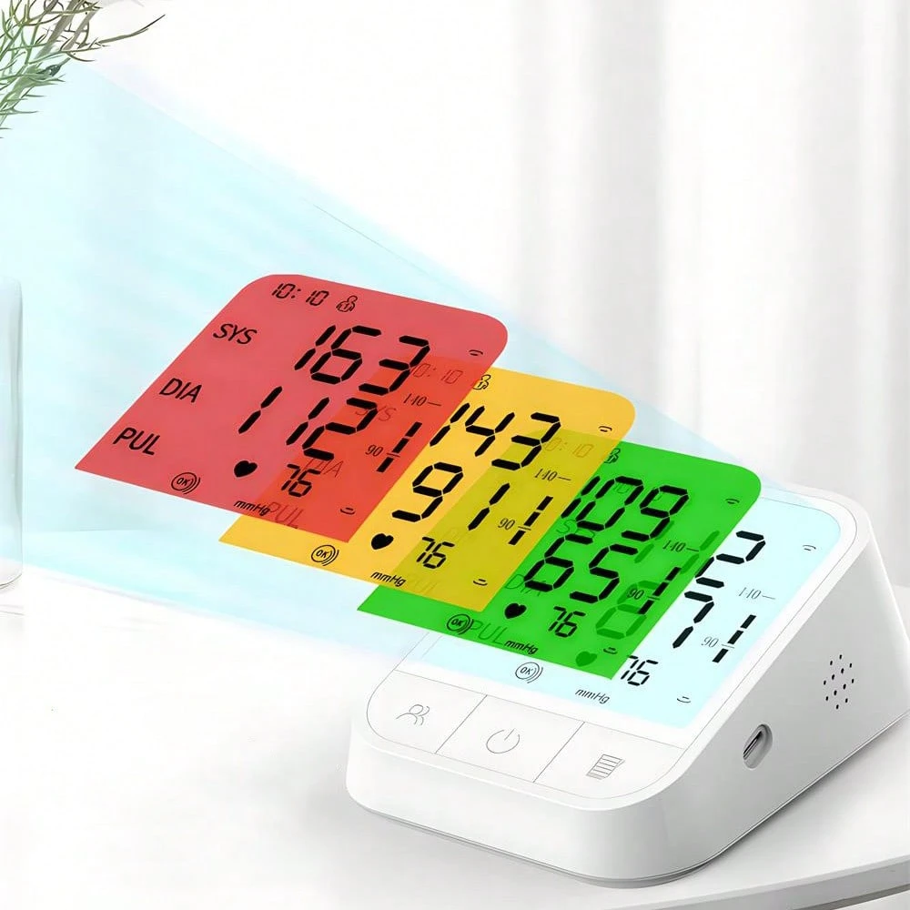 Portable Arm Blood Pressure Monitor Pressure Sensor Monitor BP ...