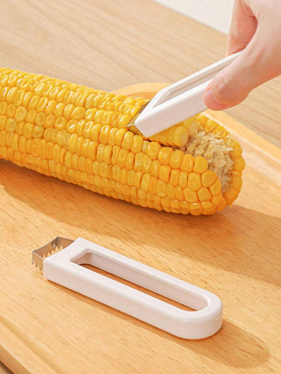 1pc Stainless Steel Corn Peeler, Rust-Resistant Corn Kernelling Tool ...
