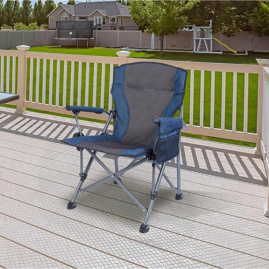 Oversized Folding Camping Chair For Heavy People 200kg, Deluxe Large ...