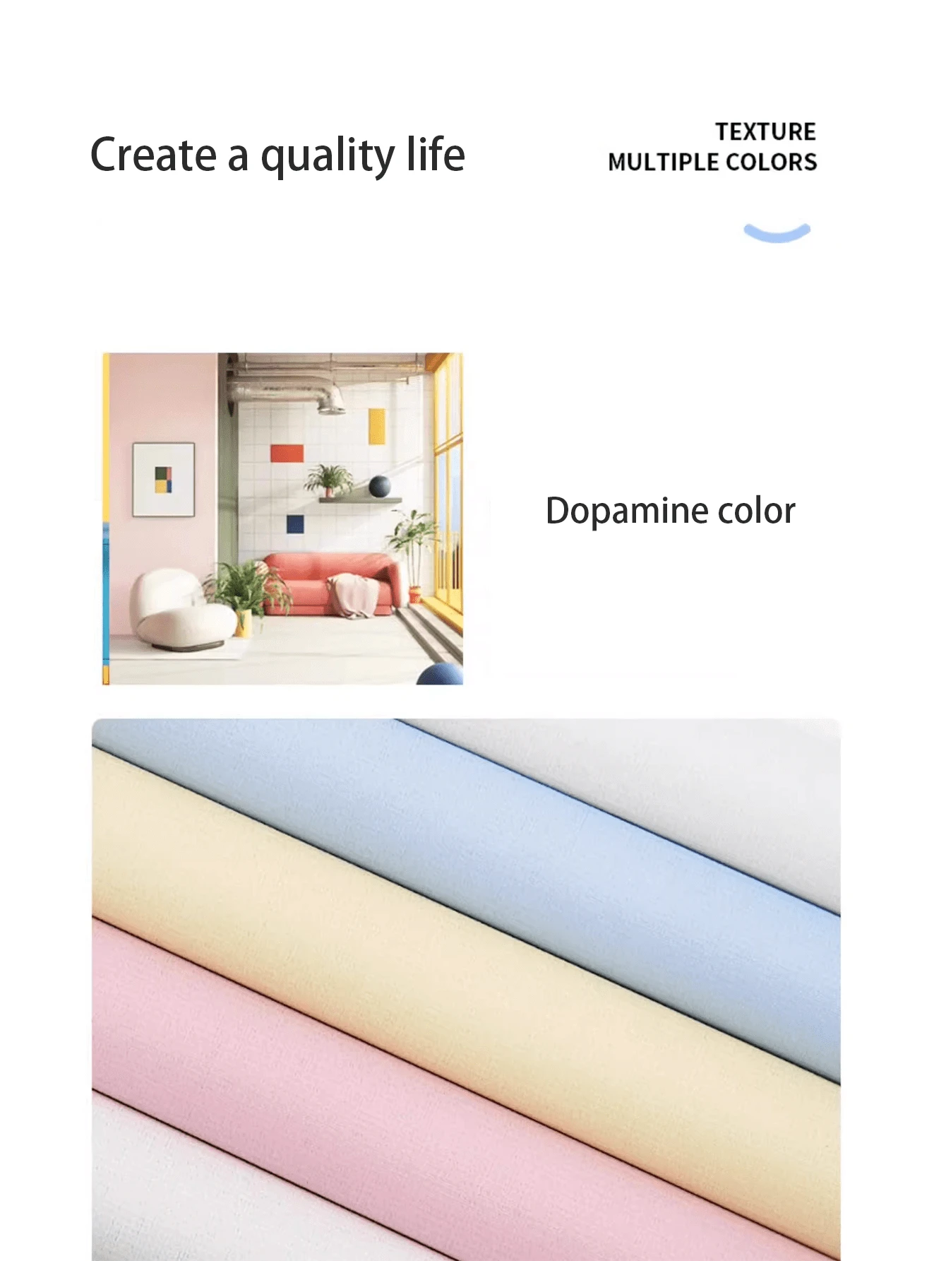 1 Roll Of Color Wall Protection Film, Removable Electrostatic ...