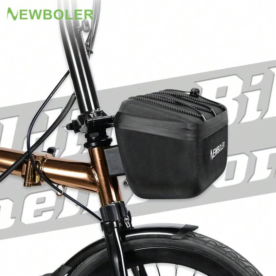 NEWBOLER NEWBOLER Folding Bike Handlebar Bag Multi-Functional Bag Bike ...