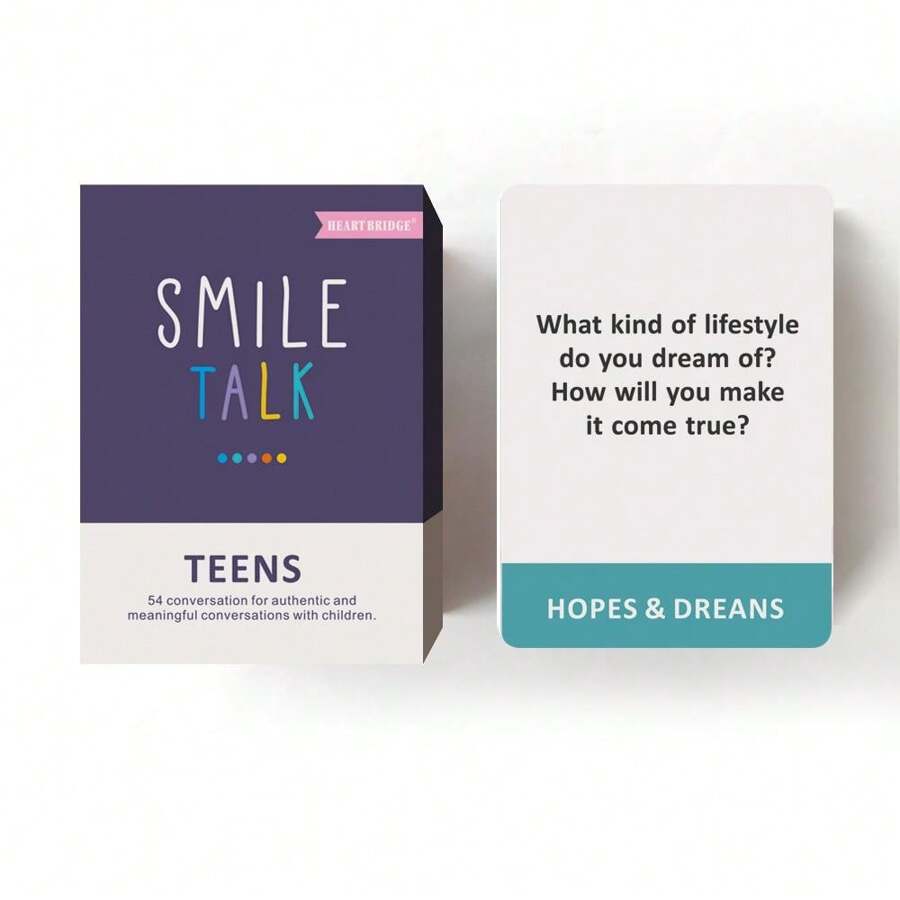 HEART BRIDGE 1PC HEART BRIDGE Youth Dialogue Card Game, Desktop Game ...