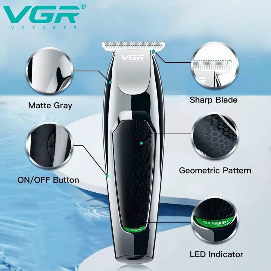 VGR VGR コードレス ヘアクリッパー 充電式トリマー 家庭用 旅行用 メンズ V-030 | #SHEIN新生活応援セール