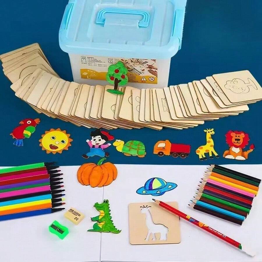 20 Pieces Handmade Drawing Set, DIY Drawing Tools, Beginner Basic ...
