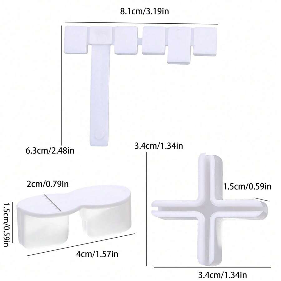 10pcs Drawer Divider Clips Holder Fixed Buckle,DIY Adjustable Drawer ...