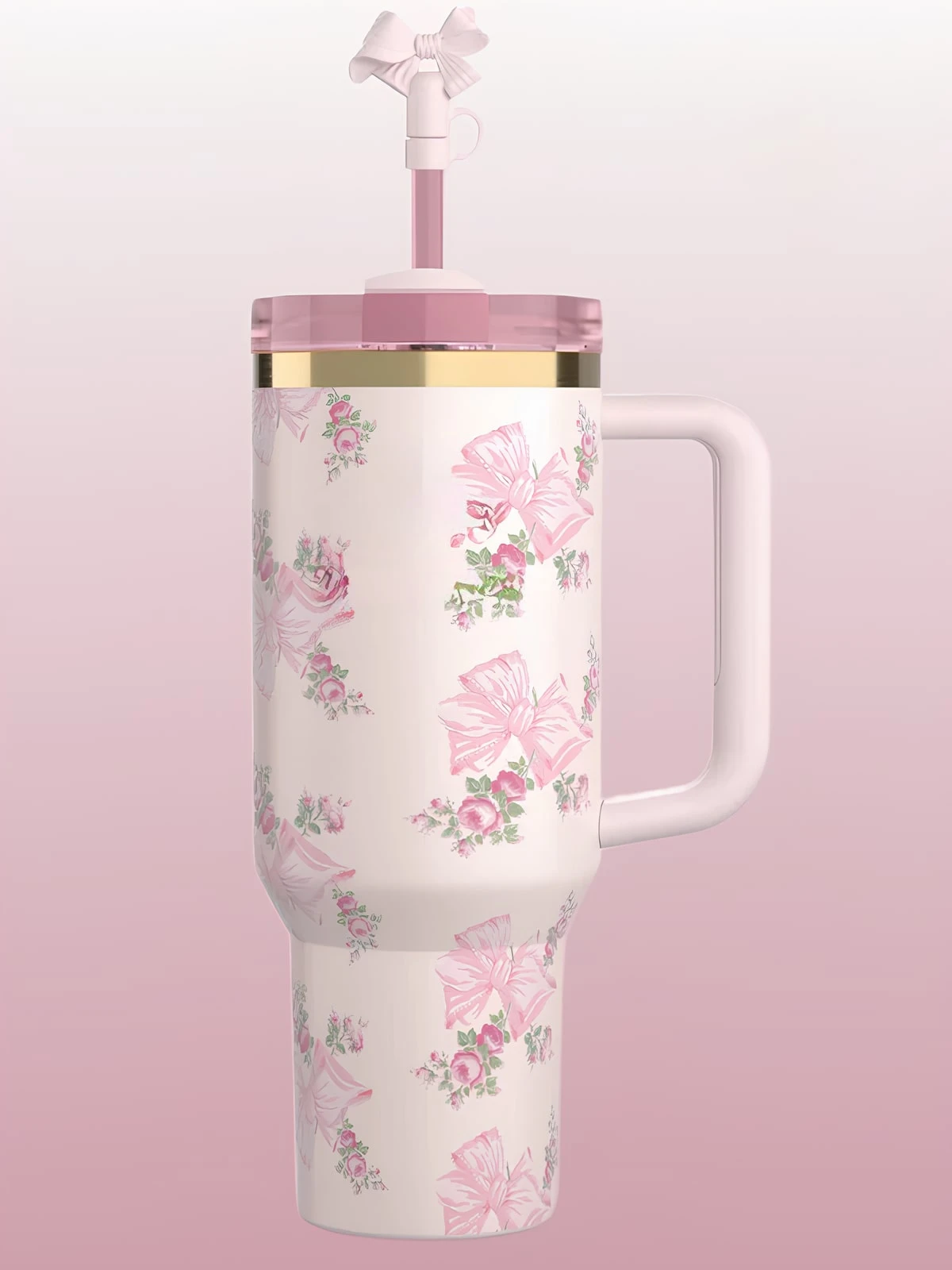 Limited Edition 40oz Insulated Tumbler With Lid And Straws Stainless ...