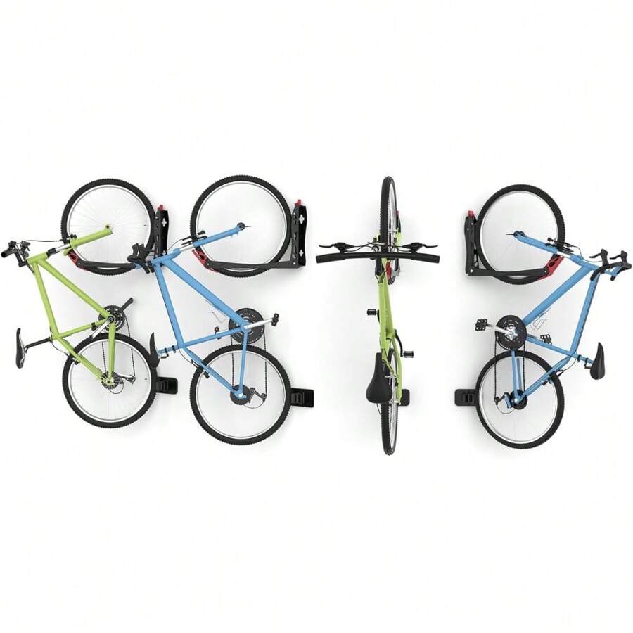 Home Or Commercial Boutique Bike Racks No Lifting Wall Mount Swivel ...