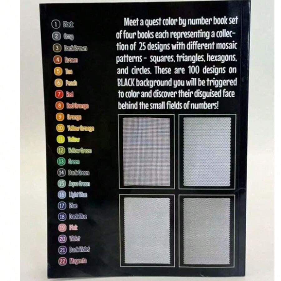 100 QUEST Color By Number Color By Number Book Exploration Activity ...