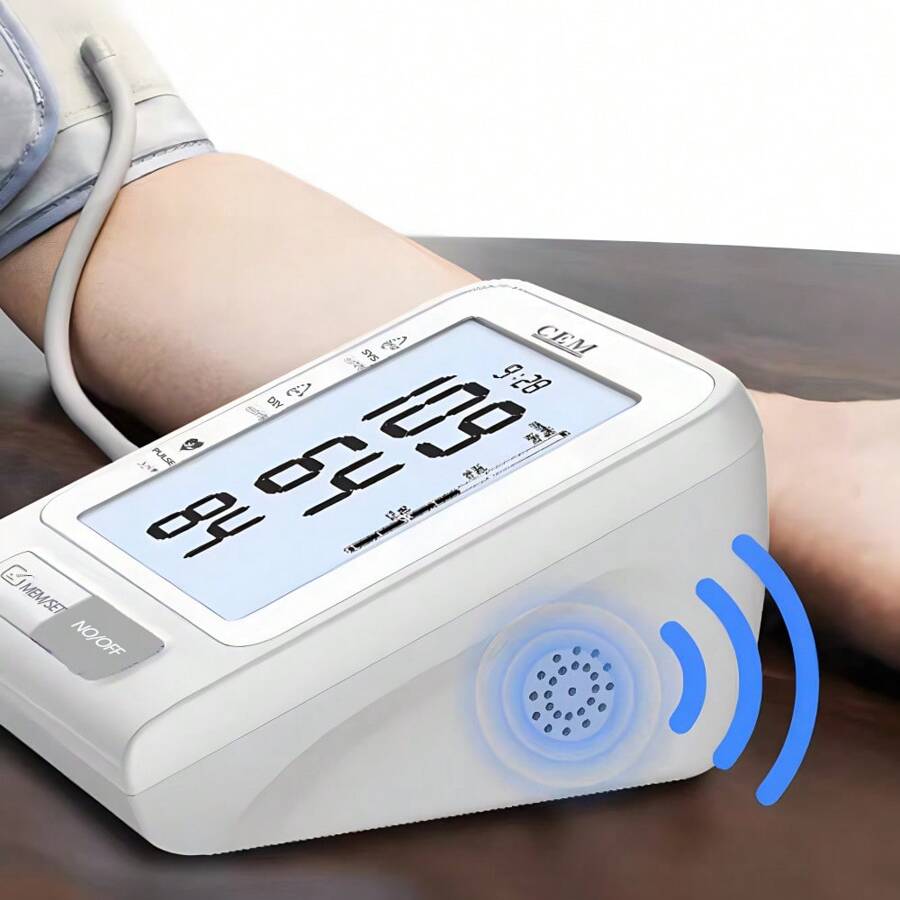 Monitor portátil de presión arterial en el brazo con sensor de presión, monitor de presión ...