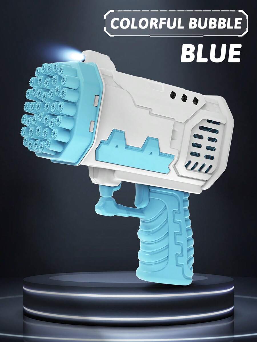 Kids' Handheld 40-Hole Bubble Gun Outdoor Electric Bubble Blower Toy ...