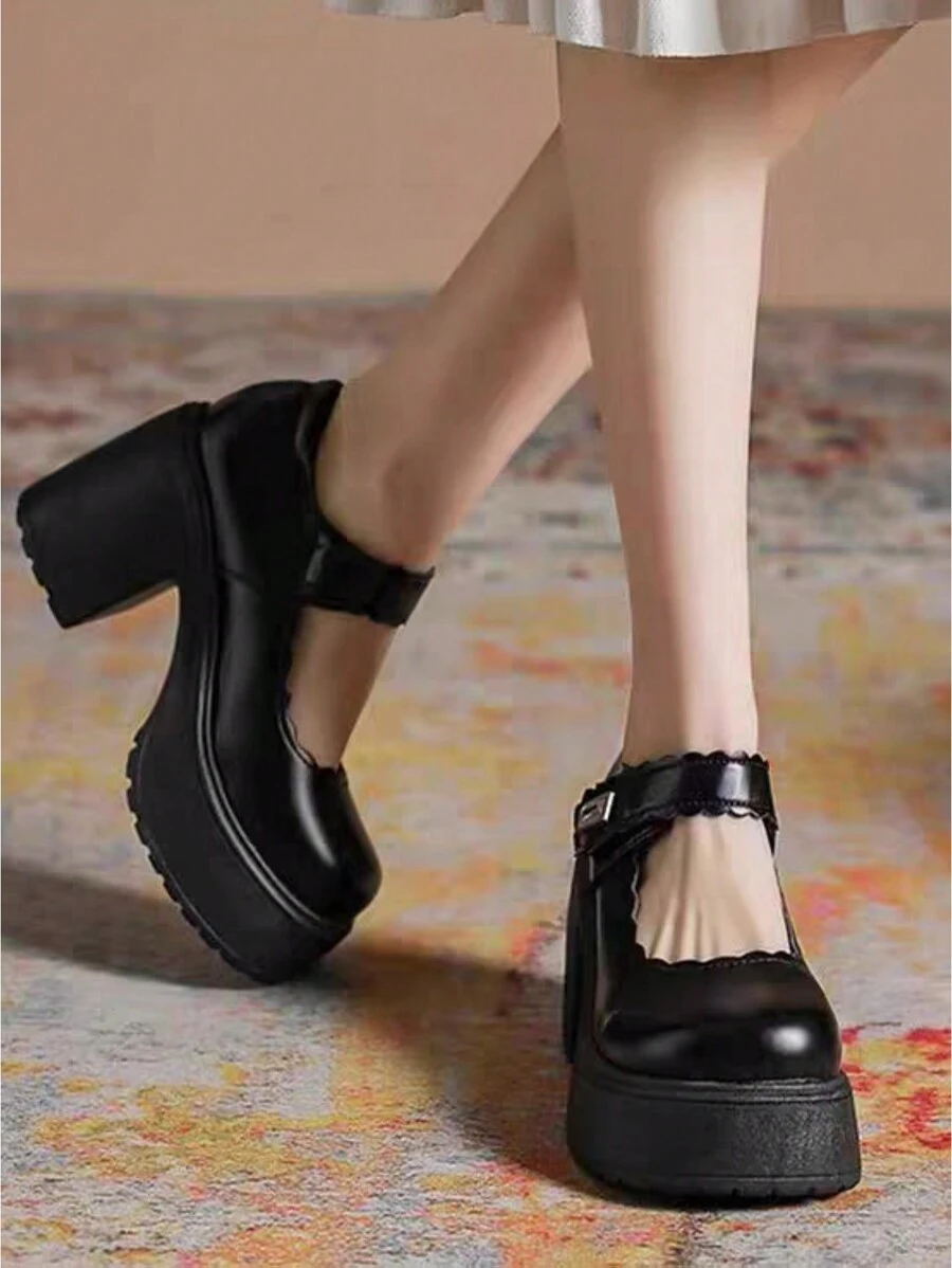 Sapatos Da Moda Com Altura Aumentada De 8 Cm Para Mulheres, Estilo ...