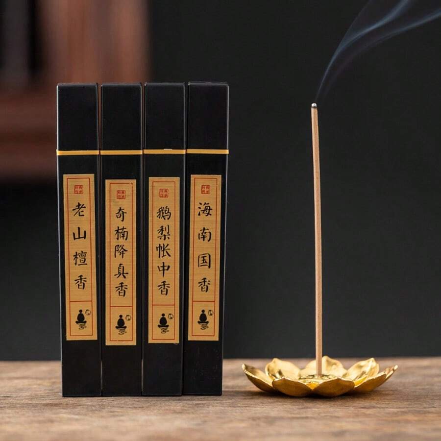 Luxury Handmade Natural Plant Incense Sticks, Fresh Air Purifying ...