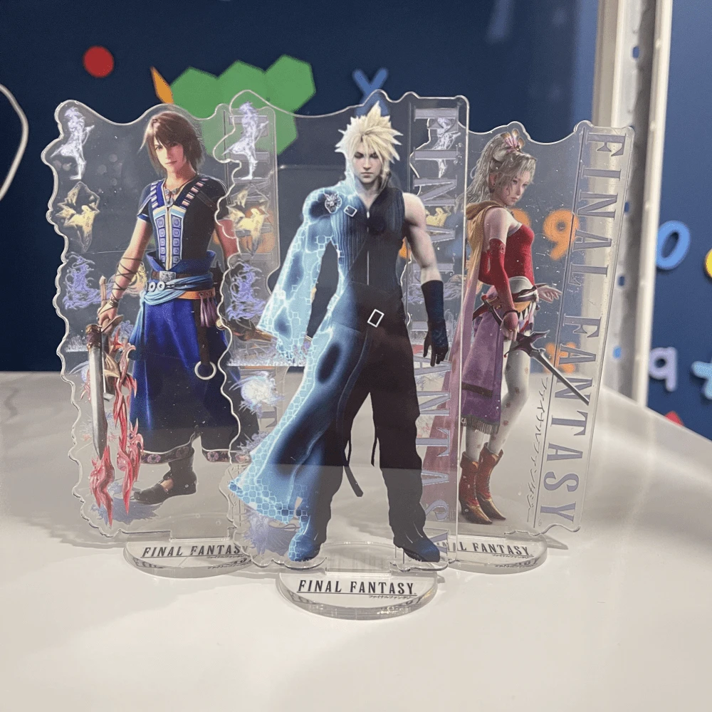 Anime VII Tifa Lockhart Cloud Strife Vincent Valentine Yuffie Kisaragi ...