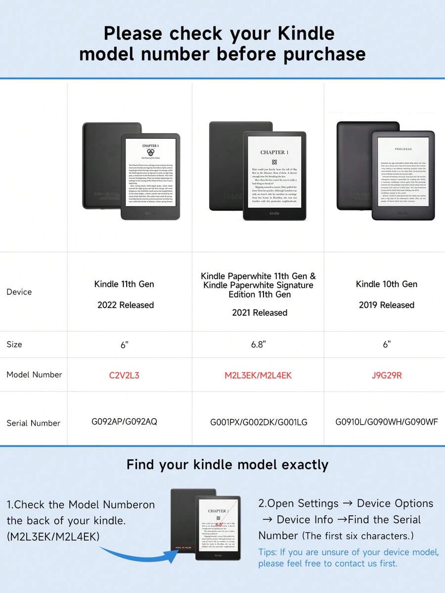 Ayotu 1 Pc Rabbit &Panda Animal Case Compatible With Kindle,Compatible ...