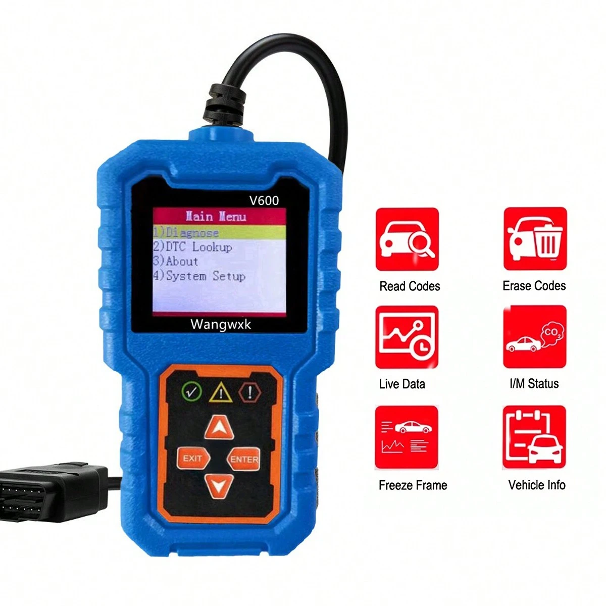 Outil de diagnostic automobile multifonctionnel, lecteur de codes d'erreur de voiture, outil de ...