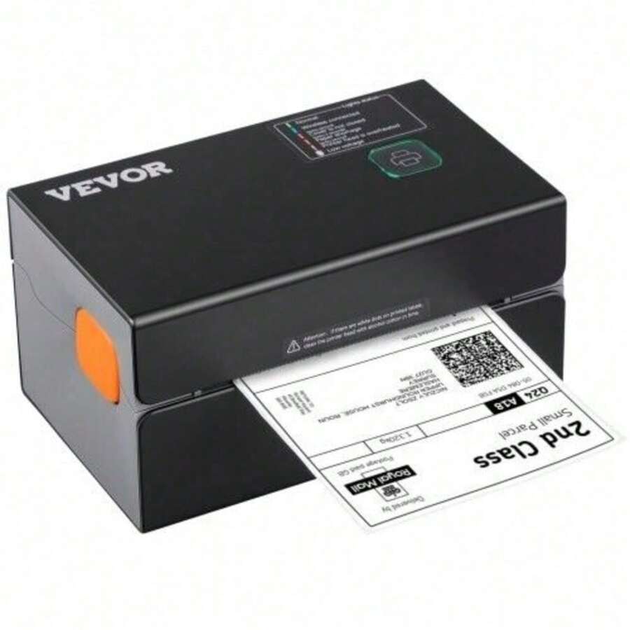 VEVOR 300DPI HD Shipping Label Printer 4X6 Thermal Label Maker USB ...