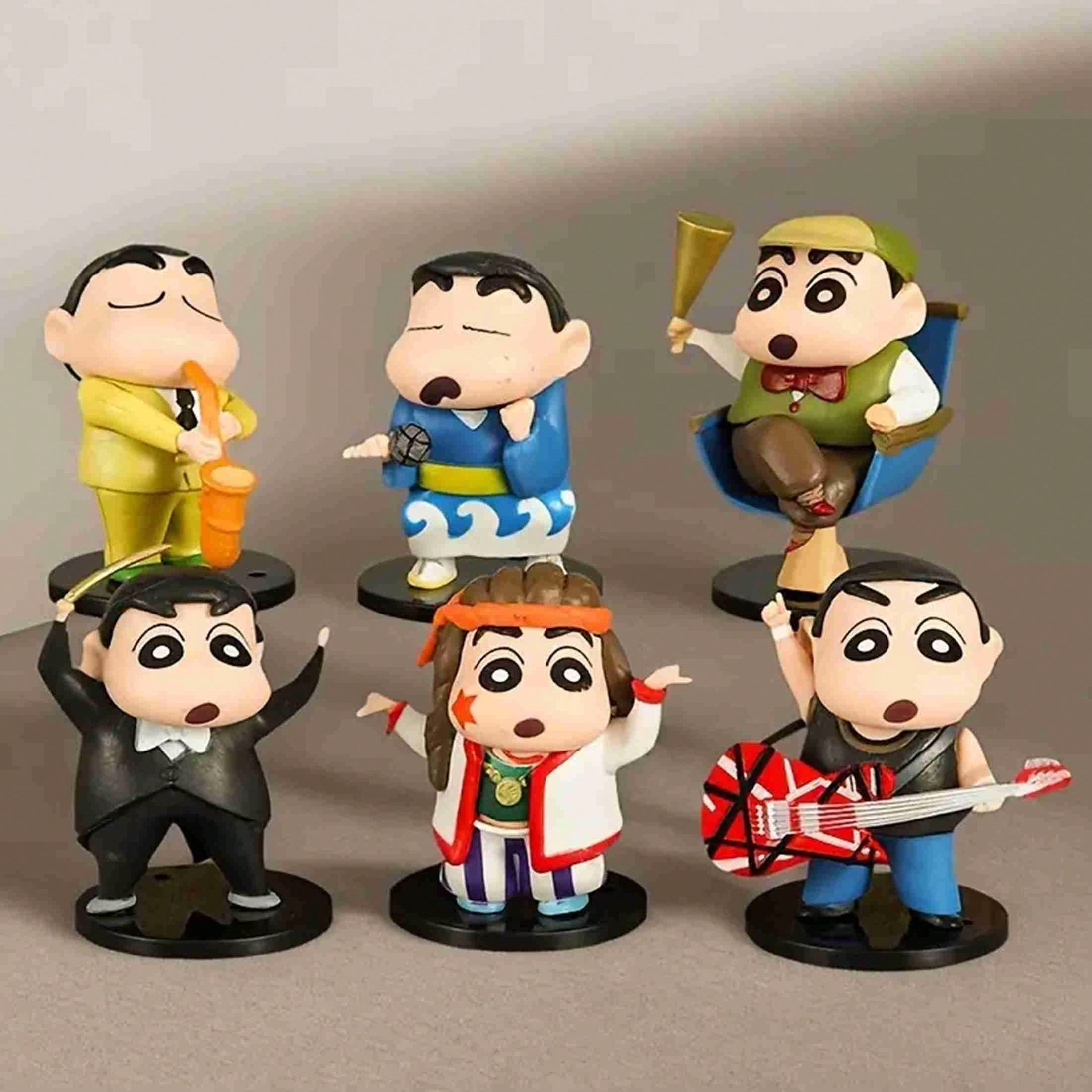 CRAYON SHINCHAN 1pc Crayon Shin Chan Anime Figures Crayon Dream Artist ...