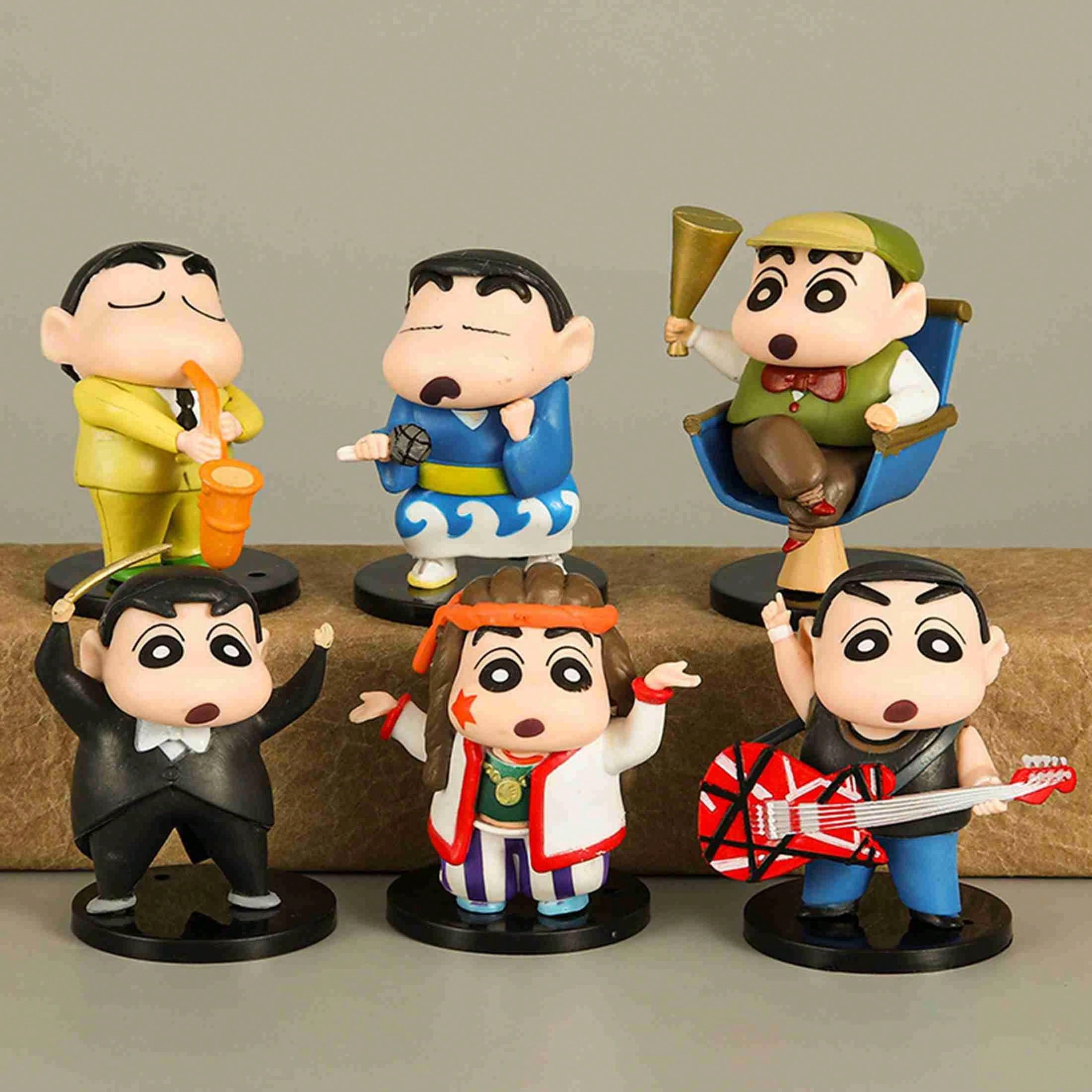 CRAYON SHINCHAN 1pc Crayon Shin Chan Anime Figures Crayon Dream Artist ...