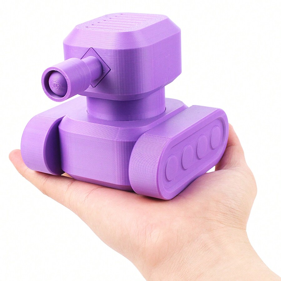 3D Printed Tank, Manual Projectile Launcher, Creative Interactive Toy ...