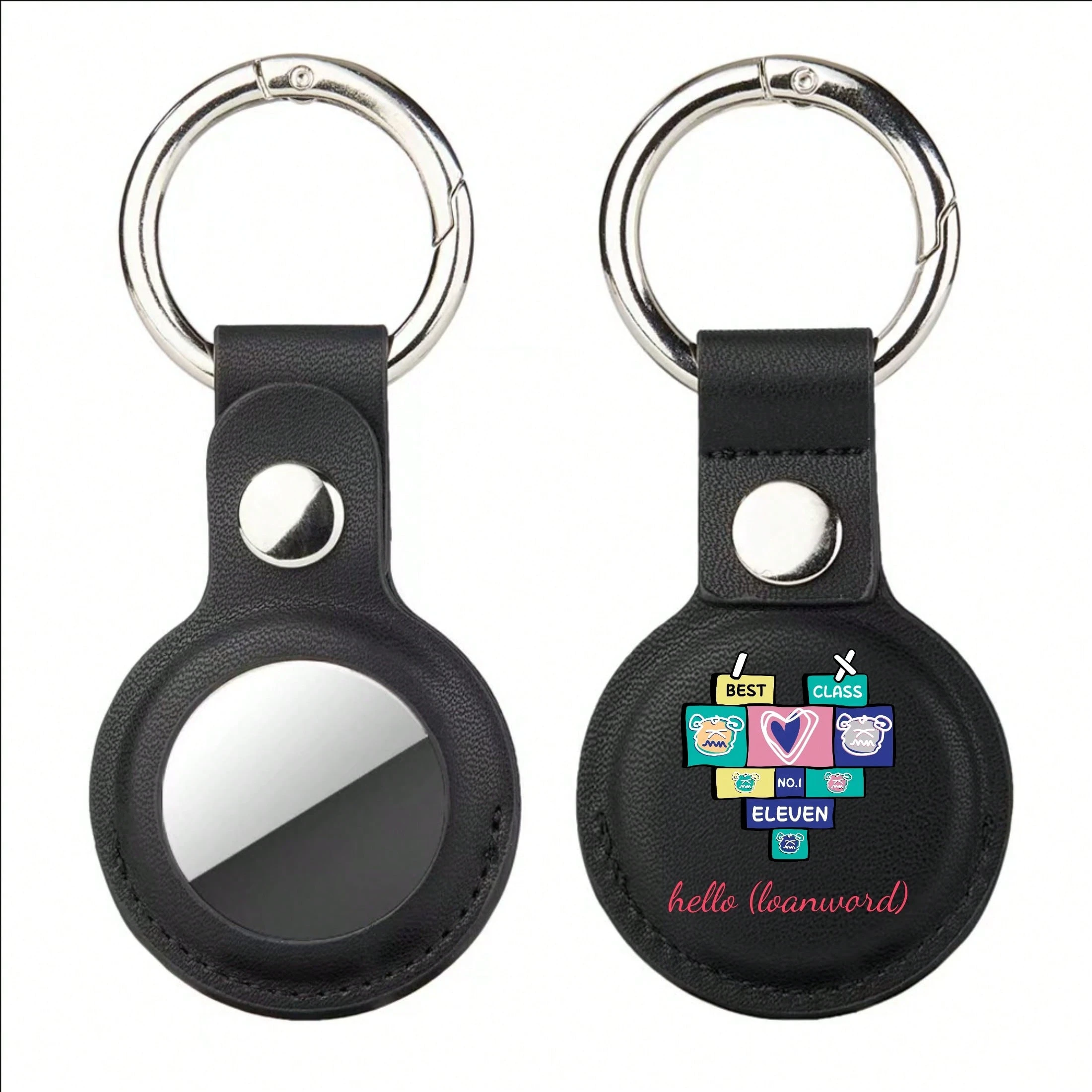 Étui personnalisé pour AirTag Apple avec porte-clés pour collier d ...