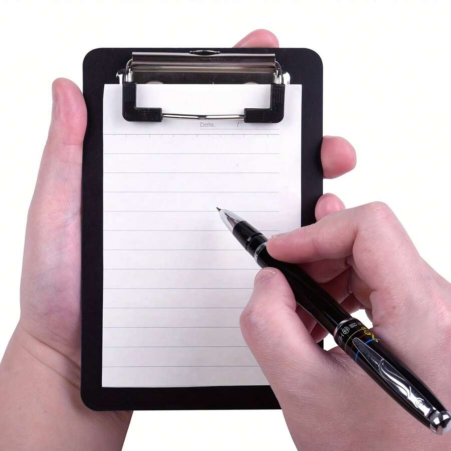 2pcs Mini Clipboard With Sturdy Clips - Portable Small Memo Clipboard ...