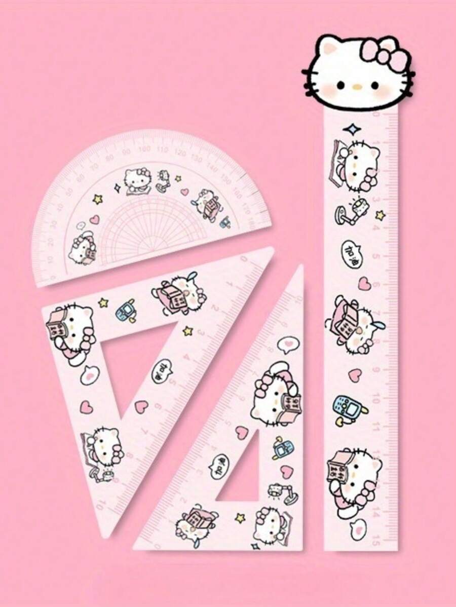 Sanrio Sanrio Hello Kitty Mochila Ruler Student-Specific High-Value ...