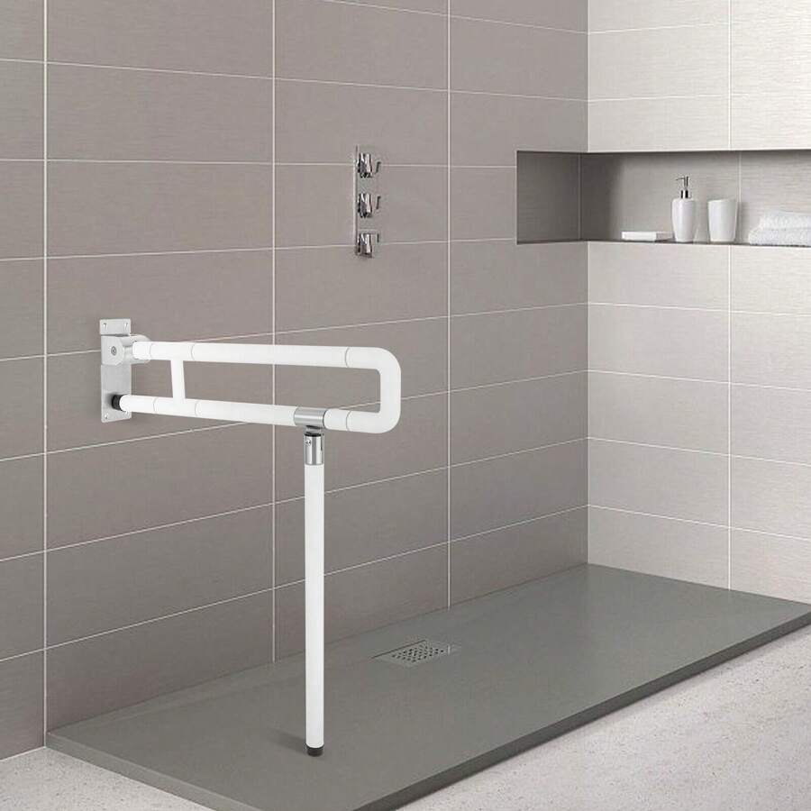 Folding Handicap Grab Bars Rails Toilet Handrails Bathroom Support ...