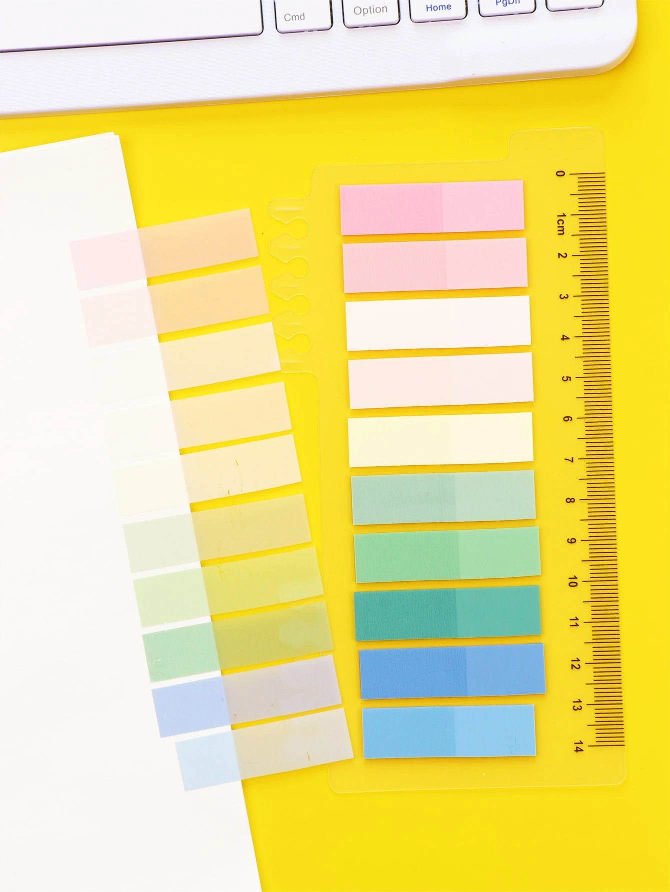 1 Set Of 200pcs PET Sticky Note, School Student Supplies Index Stickers ...