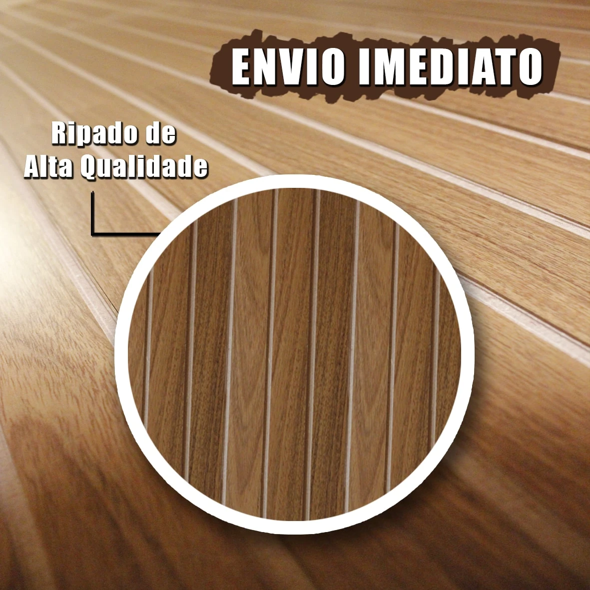 MDF Board Cladding 3D Slatted Wall Panel Decorative Sticker 45x11 ...