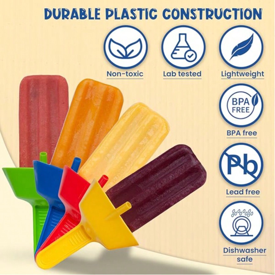 THE ORIGINAL Pop No Drop Popsicle Holder,Free Frozen Treats Holder With ...
