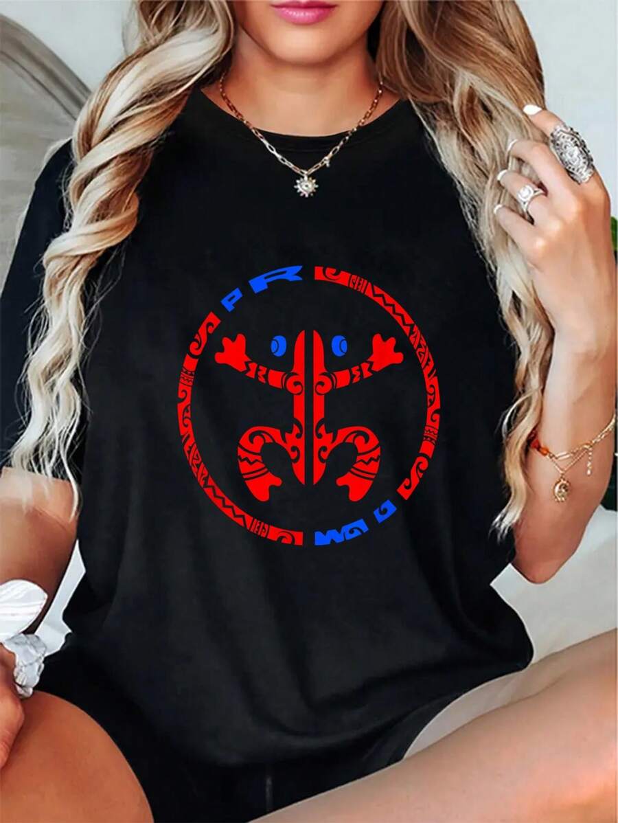 100% Cotton Puerto Rico Coqui Frog Taino - Boricua Tradition T-Shirt ...